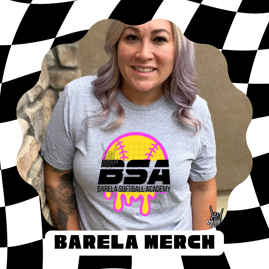 Barela Merch – Mayhem & Co