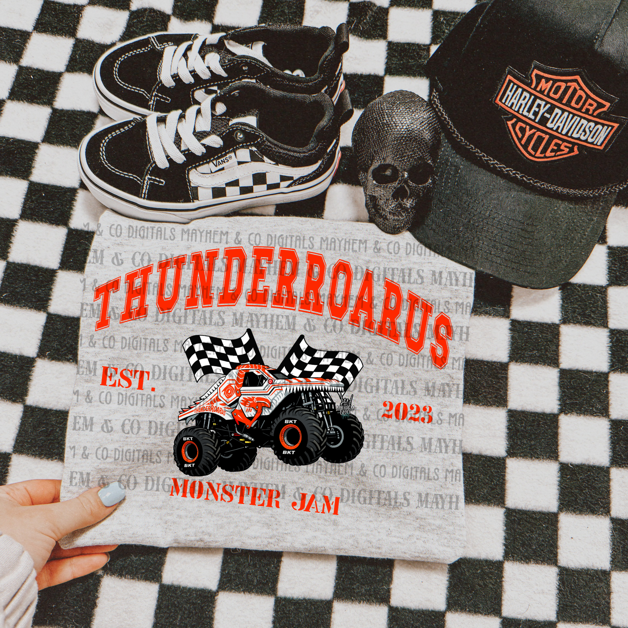 MJ Varsity Thunderroarus -Digital – Mayhem & Co