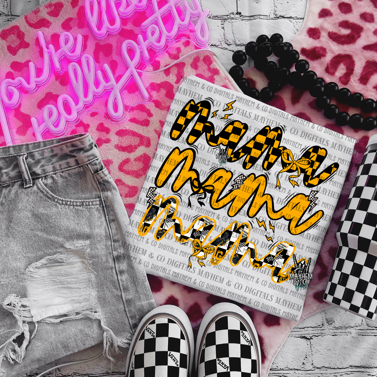 MJ Mama & Mini -Digital Request – Mayhem & Co