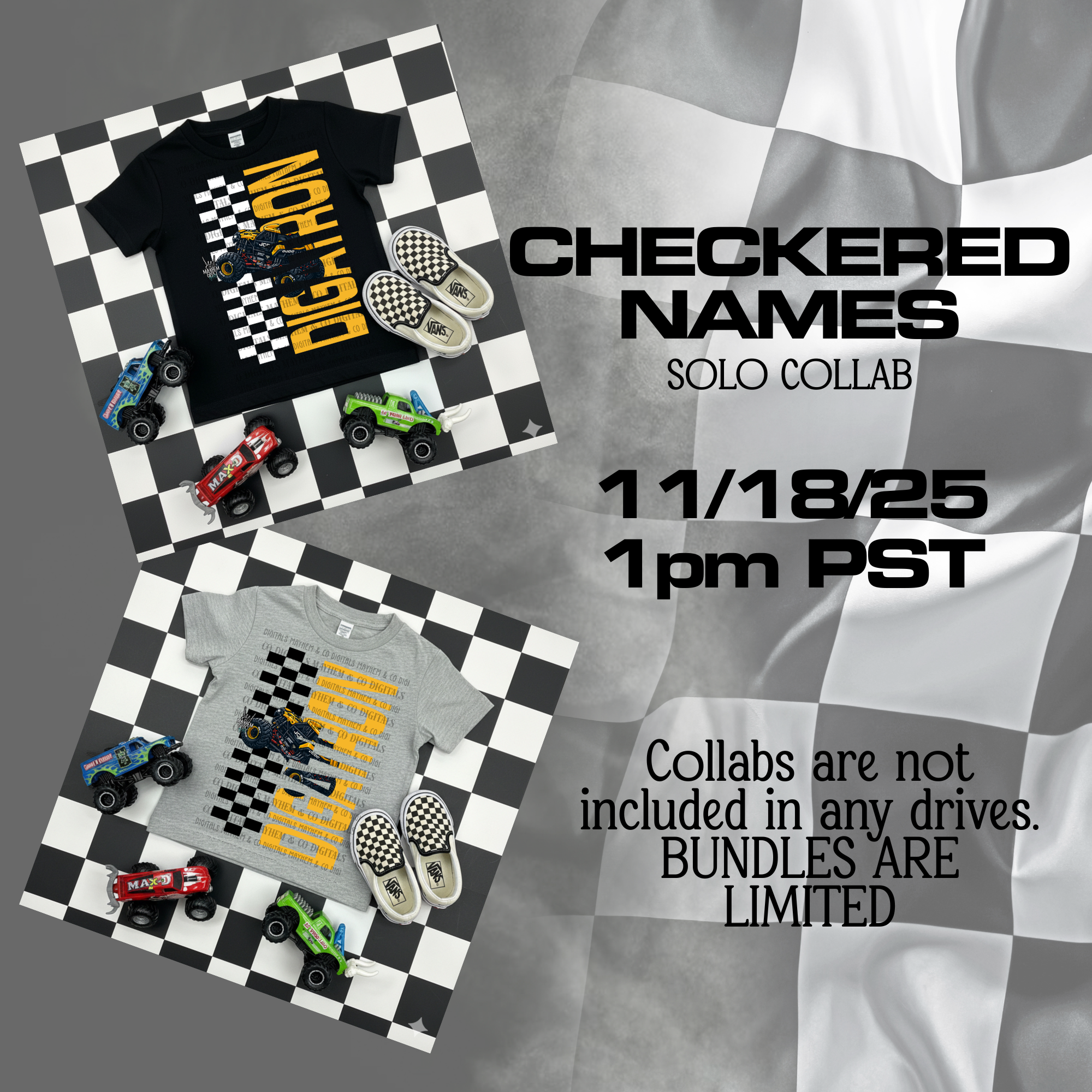 MJ Checkered -Digital Bundle – Mayhem & Co