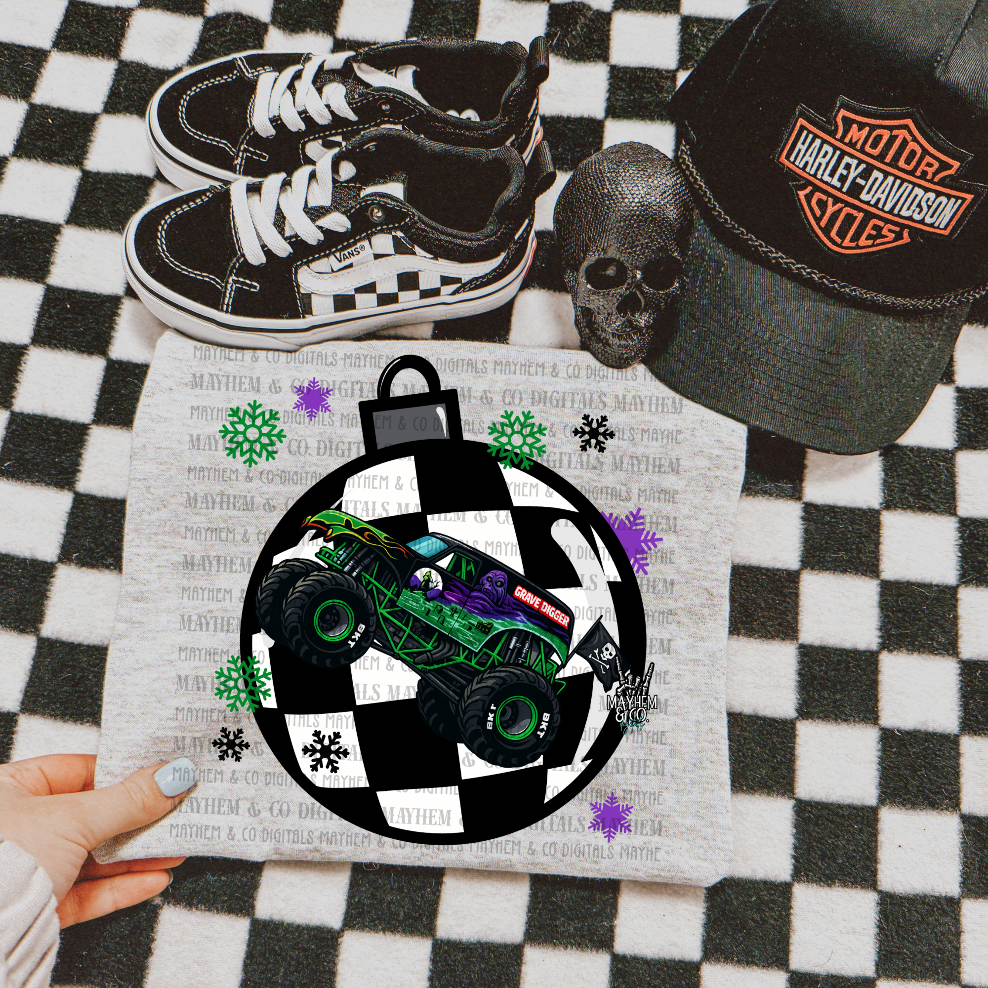 MJ GD Christmas Bulb- Digital – Mayhem & Co